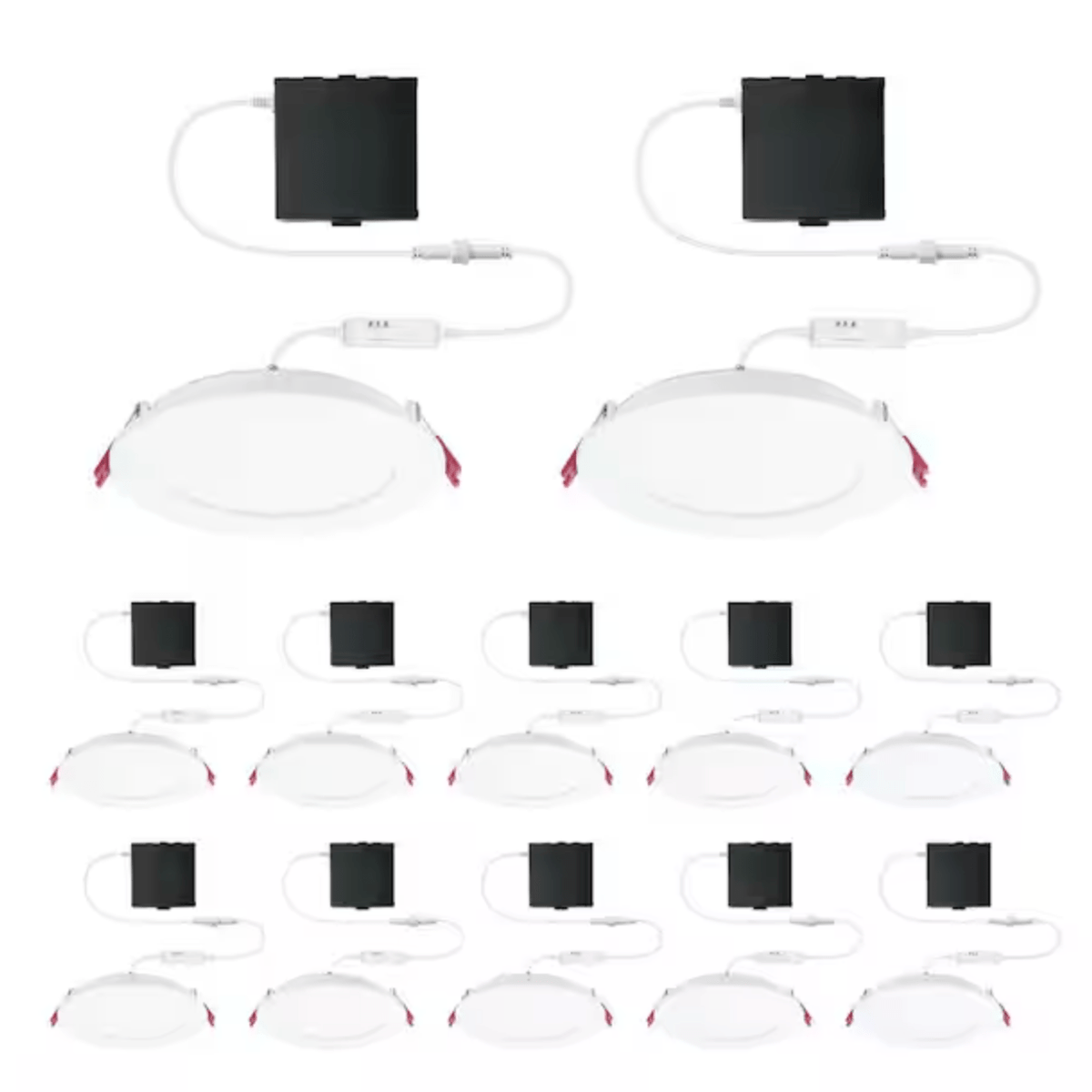 Pro Value Series LED 6 in Round Adj Color Temp Canless Recessed Light ...