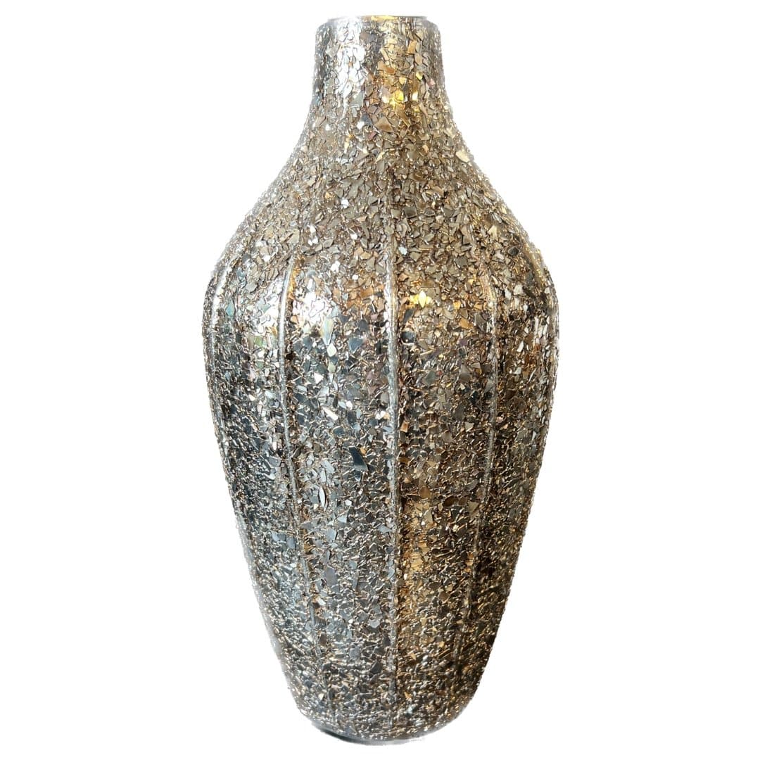 Gold Sequin Vase - HER Home Design Boutique